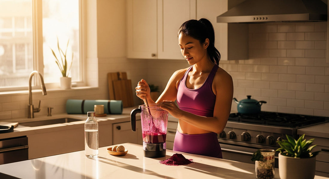 The Pre-Workout that Paints Your Smoothie Purple – Zen Principle Naturals