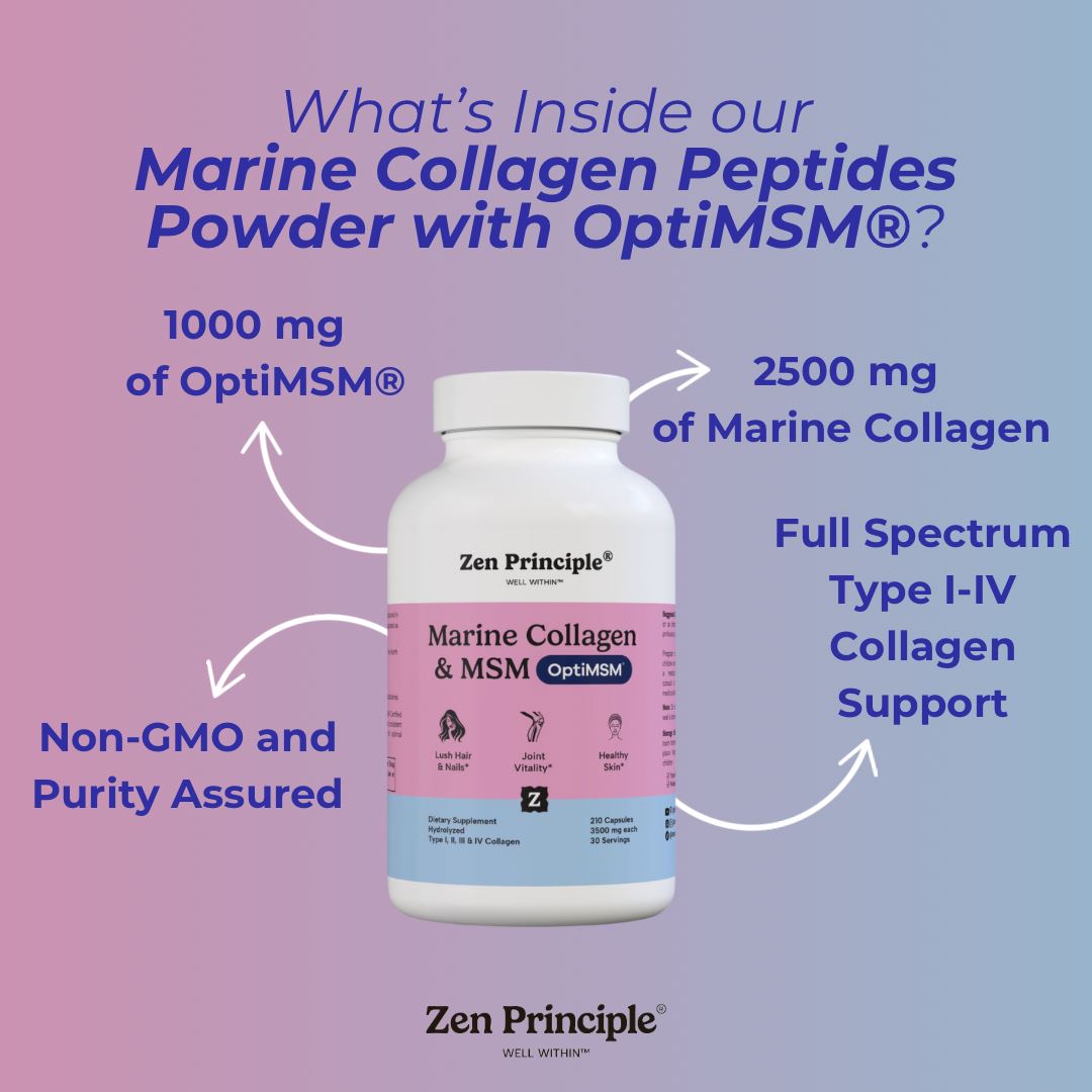 Marine Collagen Peptides with OptiMSM® - Capsules - $0.0 – Zen ...