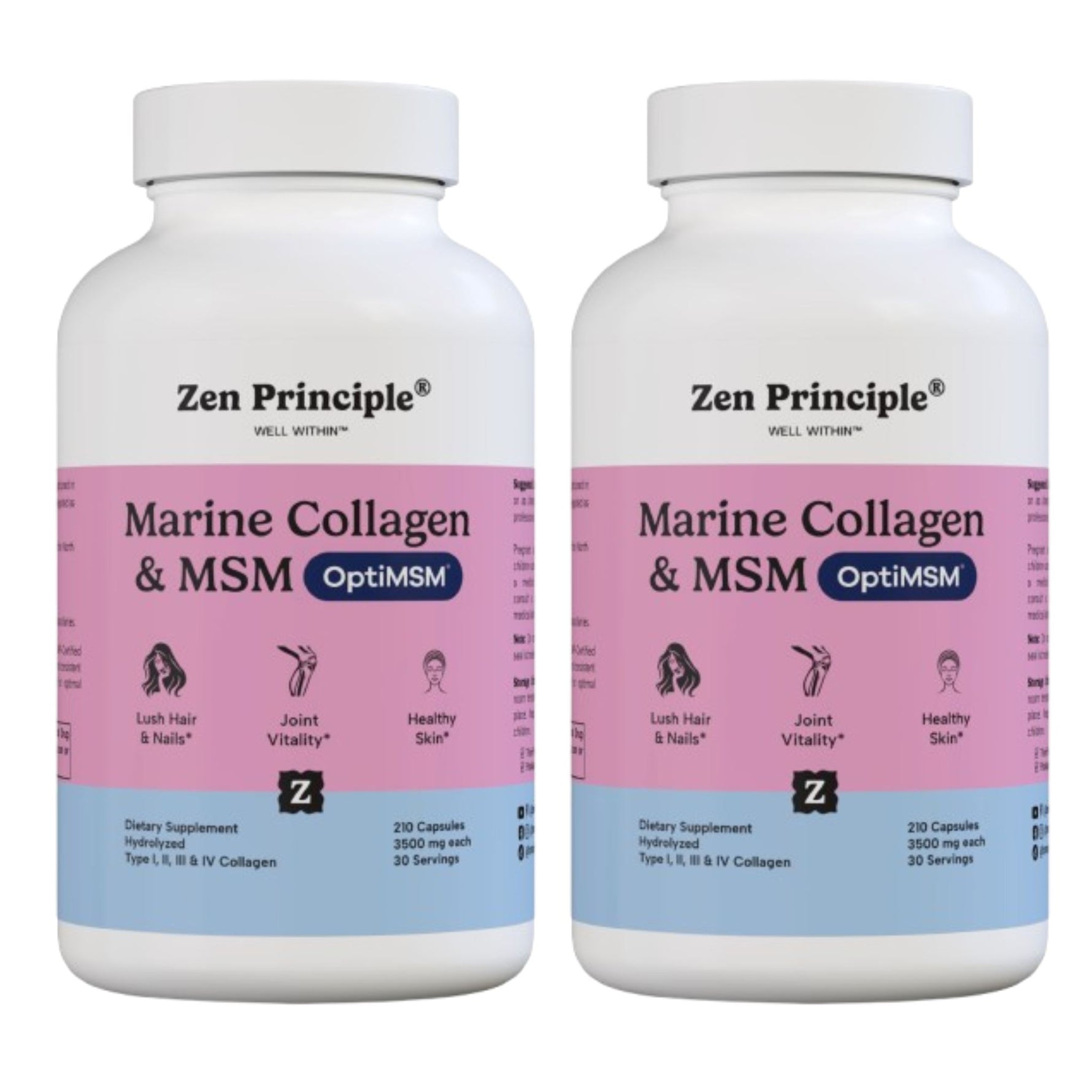 Marine Collagen Peptides with OptiMSM® - Capsules - $0.0 – Zen ...